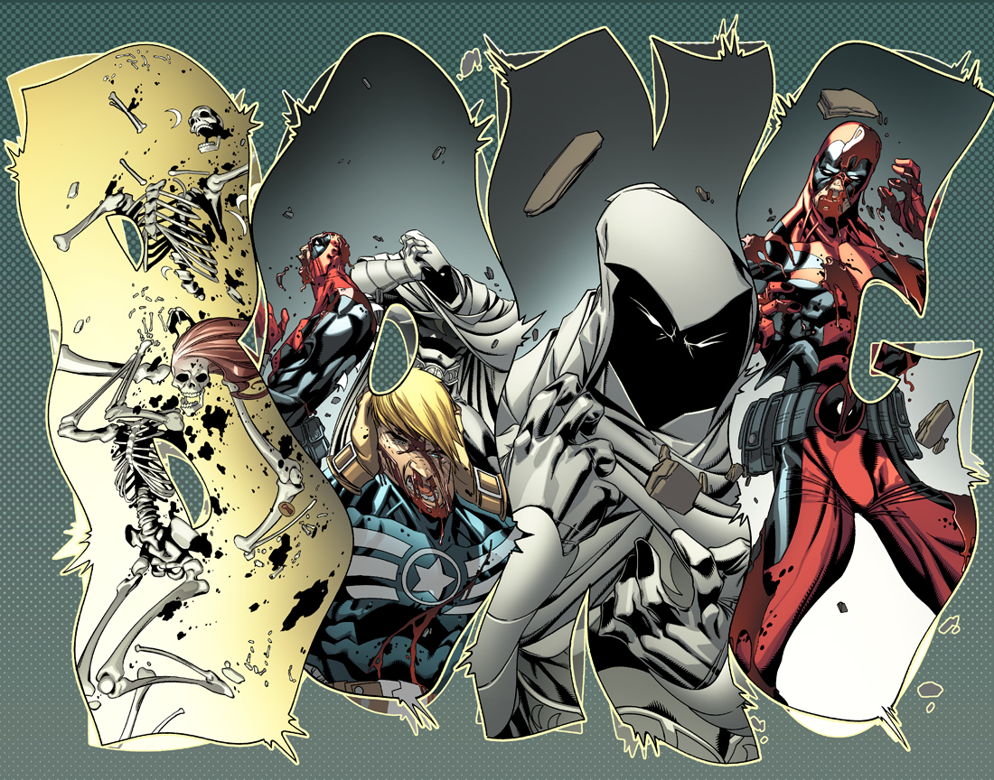 Walden Wong Art: DEADPOOL #28