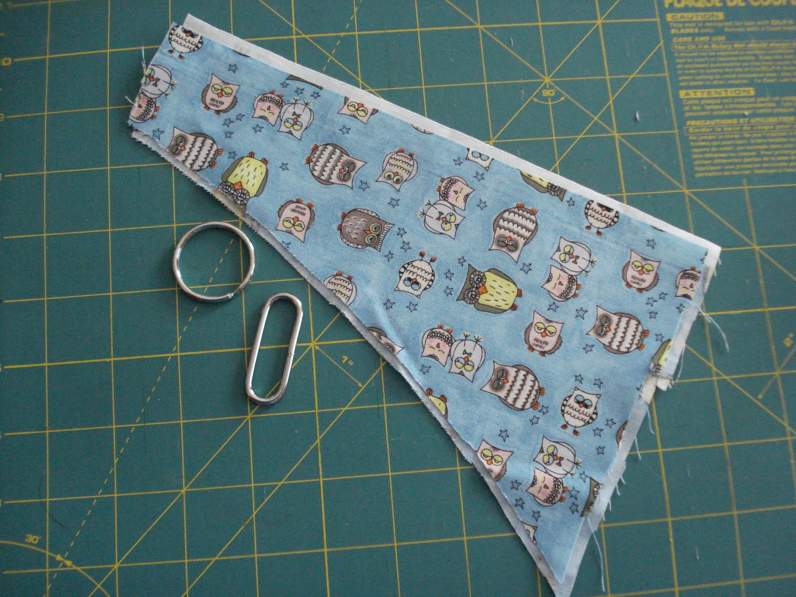 Becky Ann Designs: Fabric Key Chains