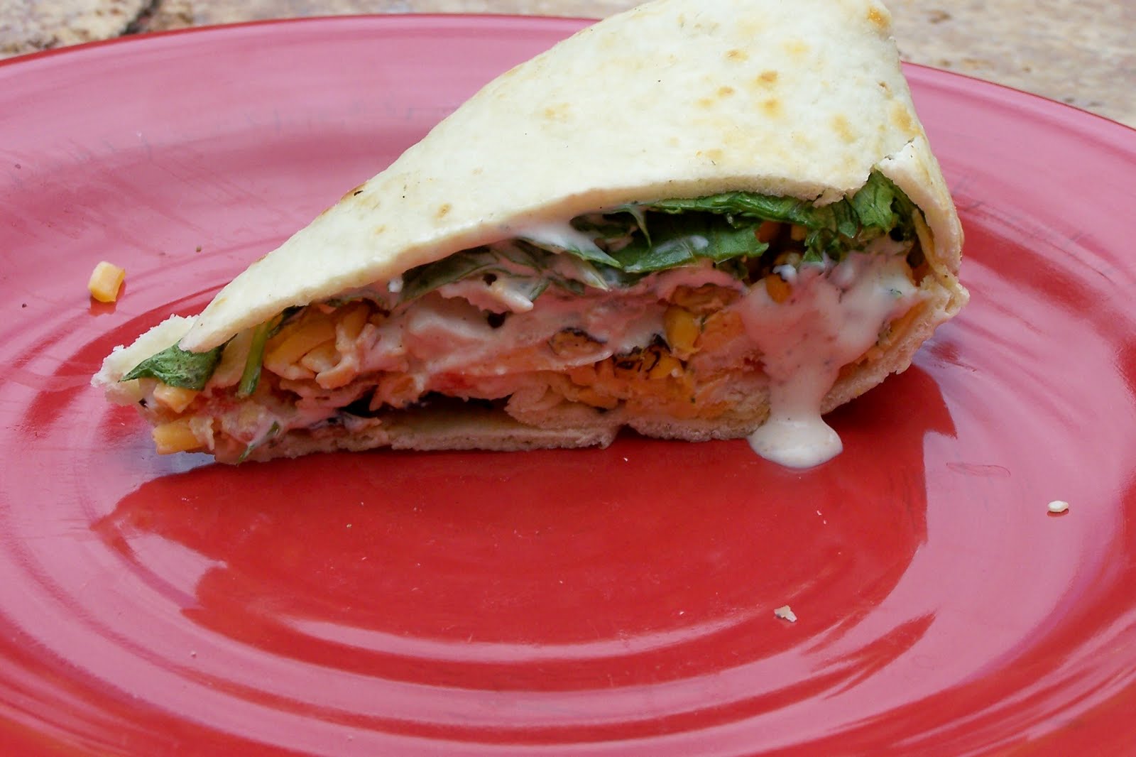 Breaking the Recipe Rut: Chili's Santa Fe Wrap