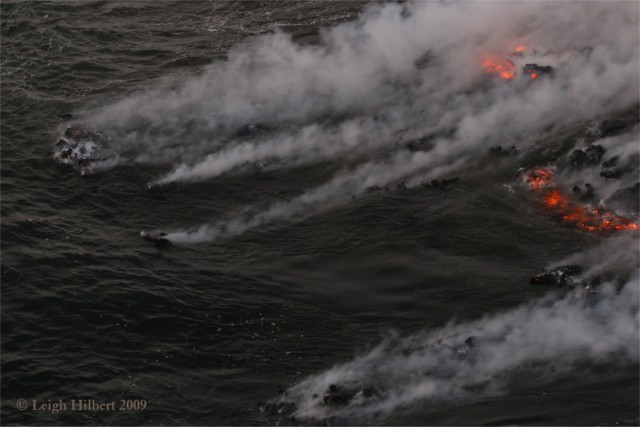 HAWAIIAN LAVA DAILY: Hot Lava Rocks Float
