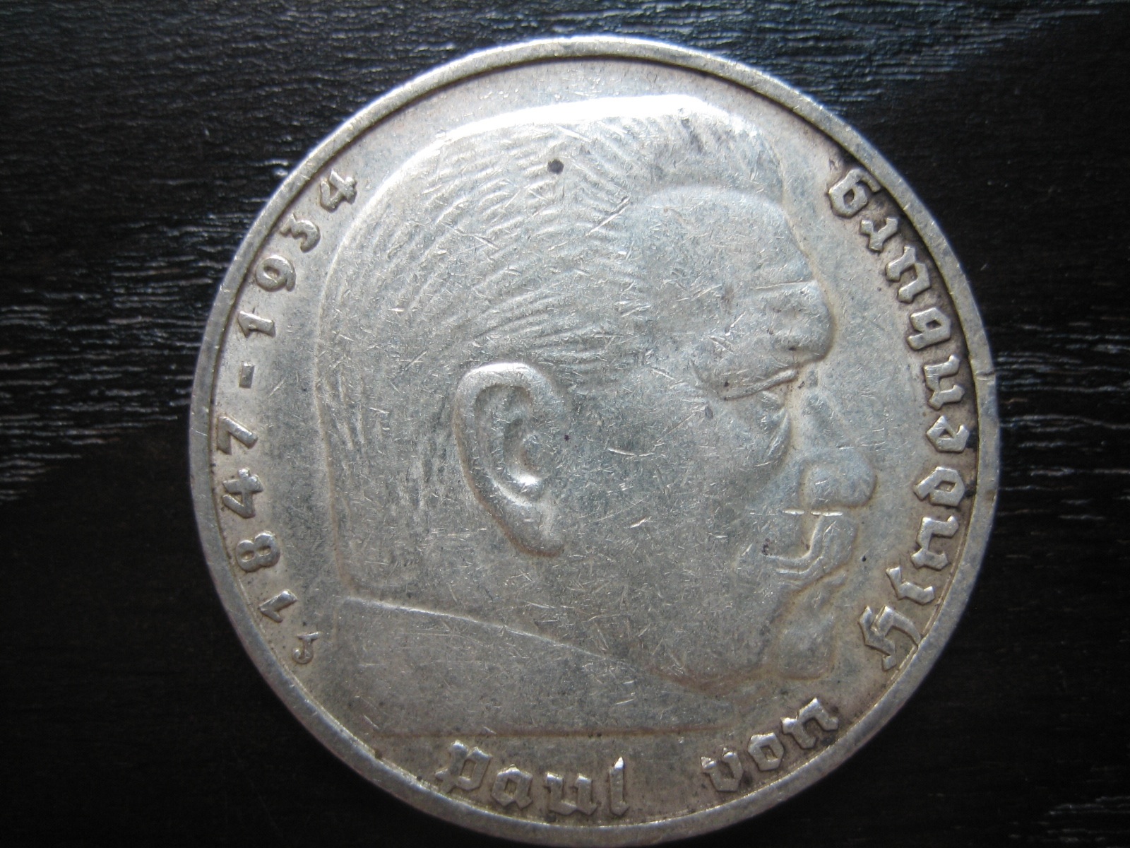 Numismatic-collection: 1937 Third Reich Silver Reichmark