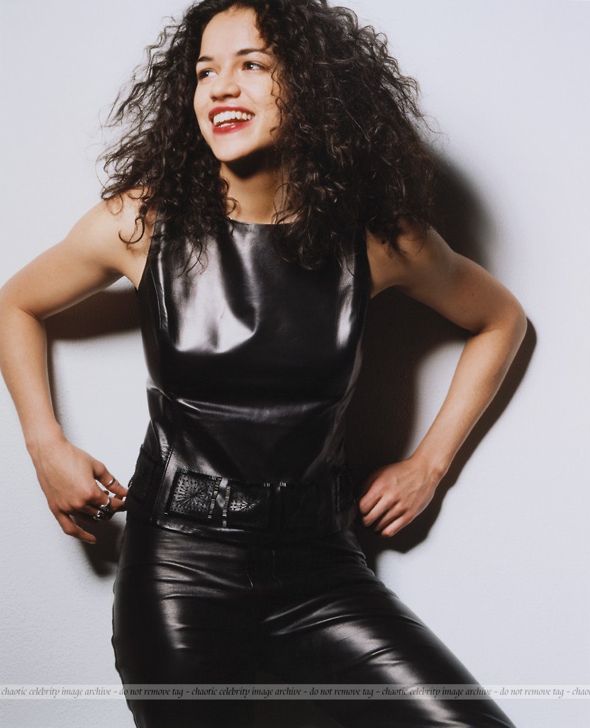Leather Beauty: Michelle Rodriguez as She