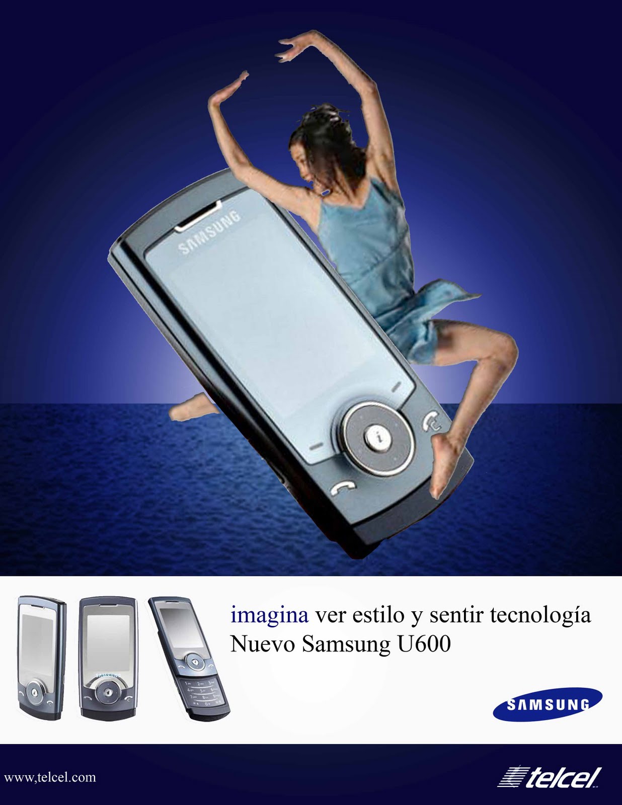 cynthia: Flayer de Telcel y Samsung