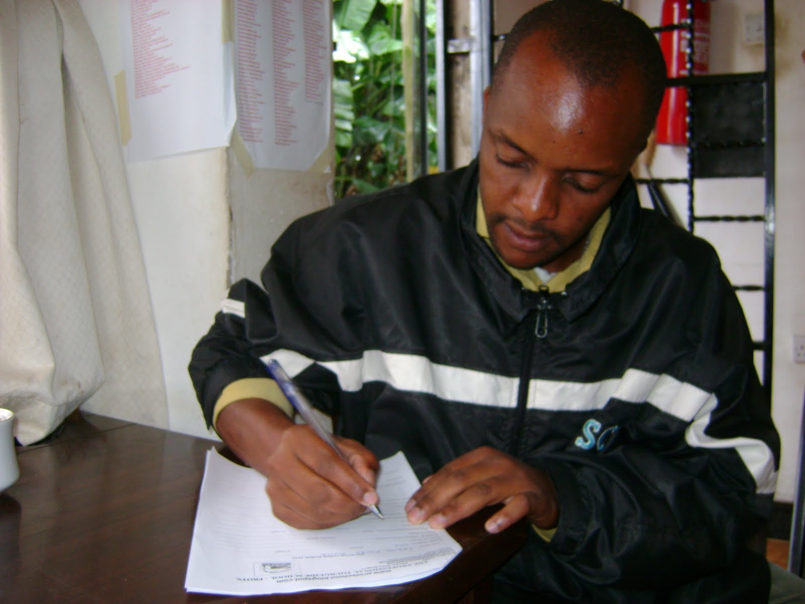 Professional Tourguide School-Graduate: 56. Frank Focus Minja, Graduate.