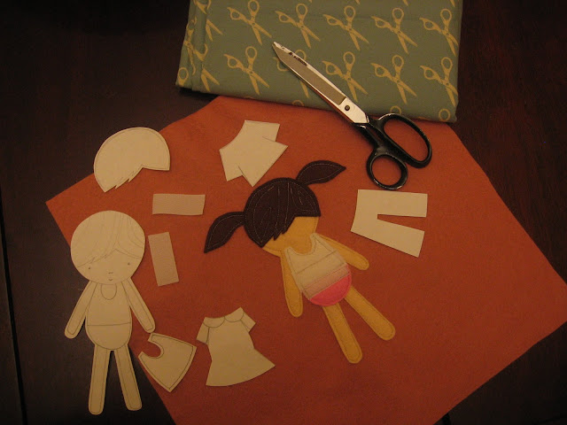 Maureen Cracknell Handmade: A Paper Doll Pillow