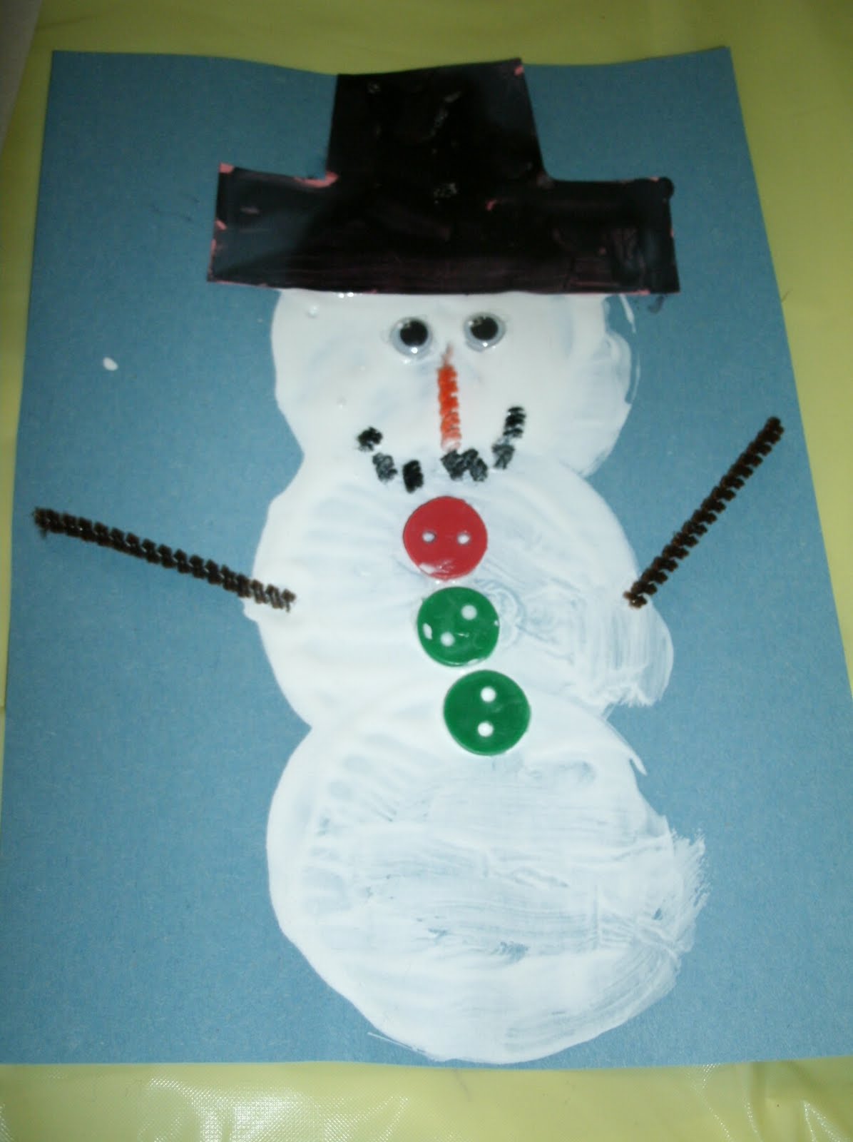 It's Fun to get Messy: Frosty the Snowman