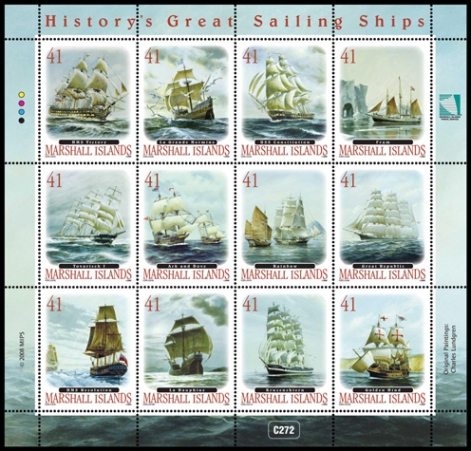 SHIP STAMP - Watercraft Philatelic Stamps Gallery: Marshall Island ...