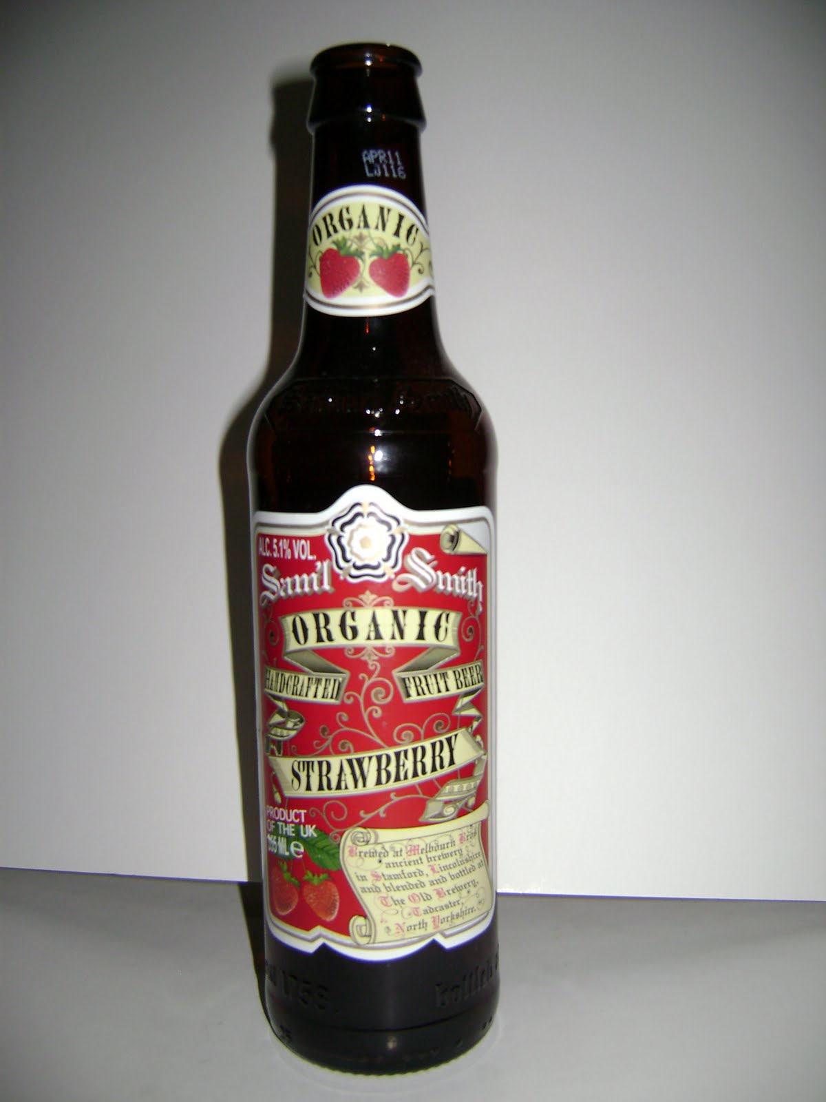 La Vuelta al Mundo en 80 Cervezas: Samuel Smith's Organic Strawberry