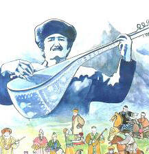 Noia Azerbaidjana: Relats a la catalana: Més música: Ashiq....