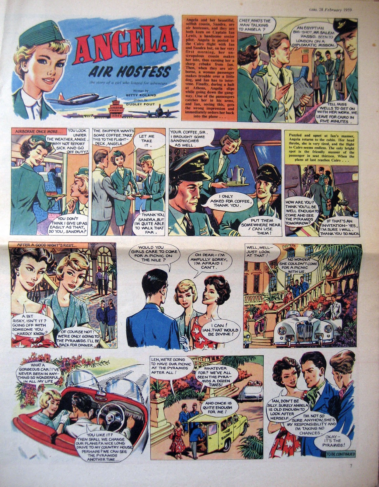 Out Of This World: British Girls' Comics: Girl Weekly