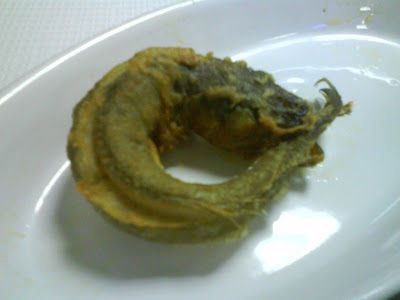 plat plat plat: pescadinha de rabo na boca com arroz de feijão