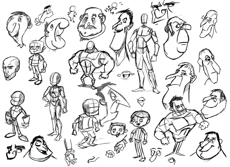Learning drawing principles: develop your sense of bulk