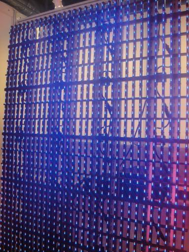 LED Display &Lighting: See-Through Mirage LED Display