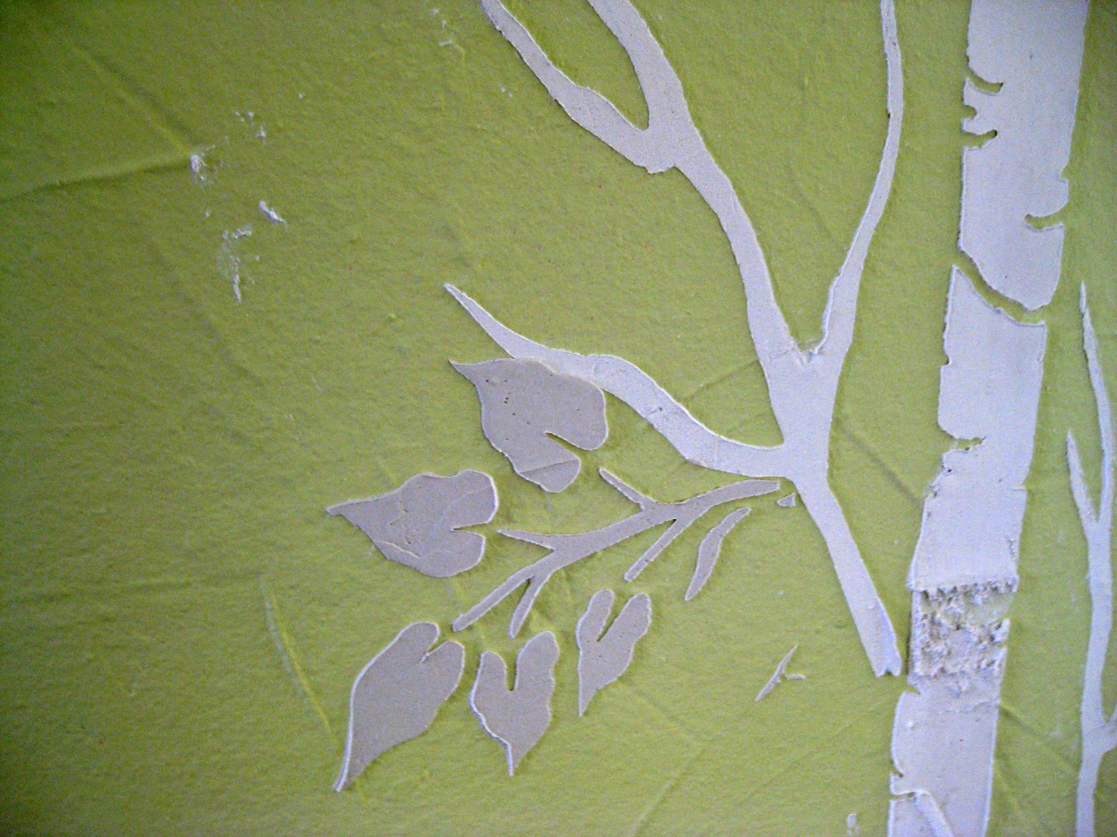 Roomscapes Decorative Arts: How-to: Dimensional stenciling
