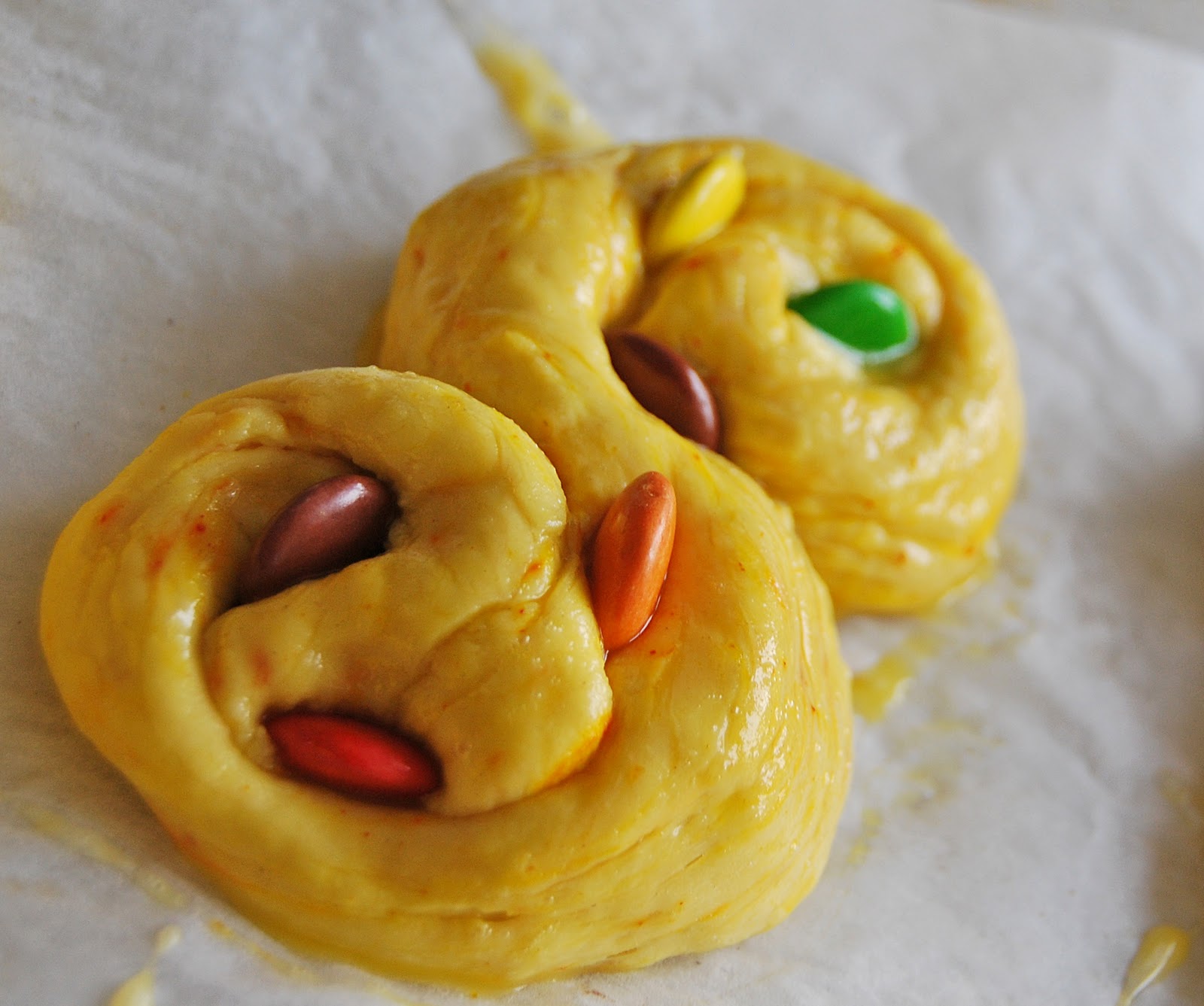 Mor-Mia´s: Riktigt saftiga lussekatter