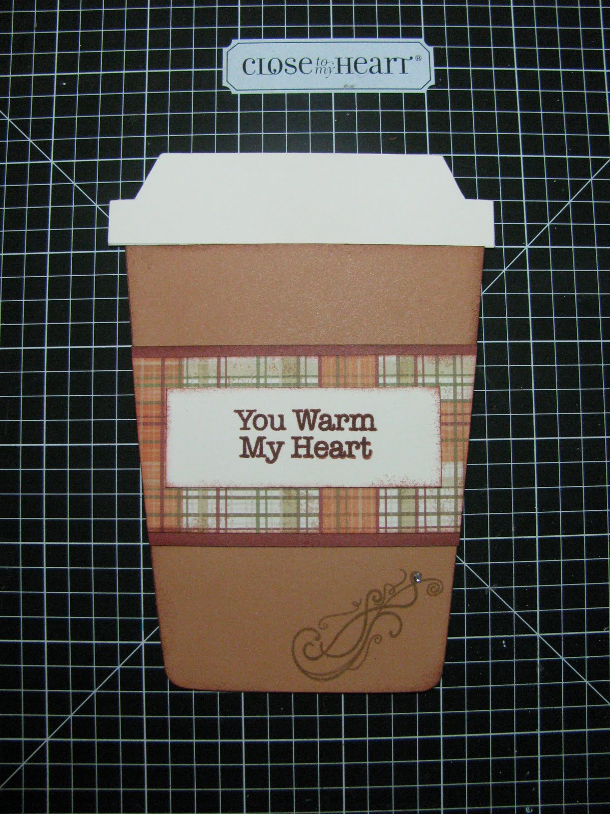 Creating with Kari: Blogtoberfest Week 2 Cup card Tutorial.