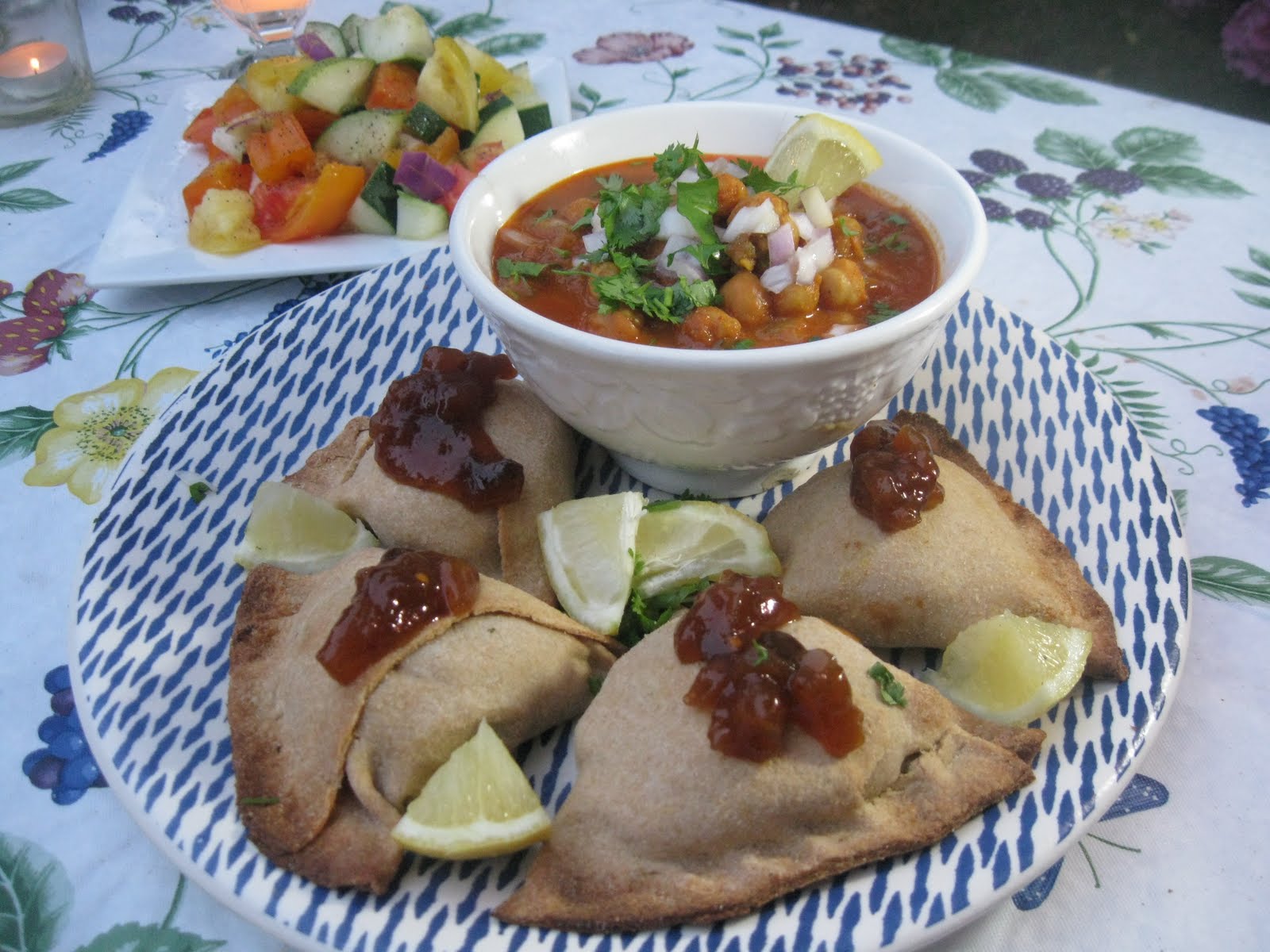 Dandelion Vegan Blog: Potato, Cauliflower & Fava Bean Samosas with ...
