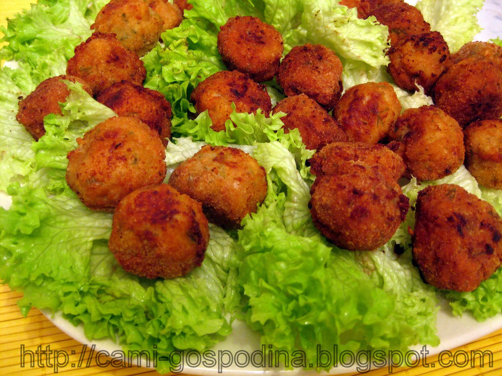 Cami Gospodina: Chiftelute marinate