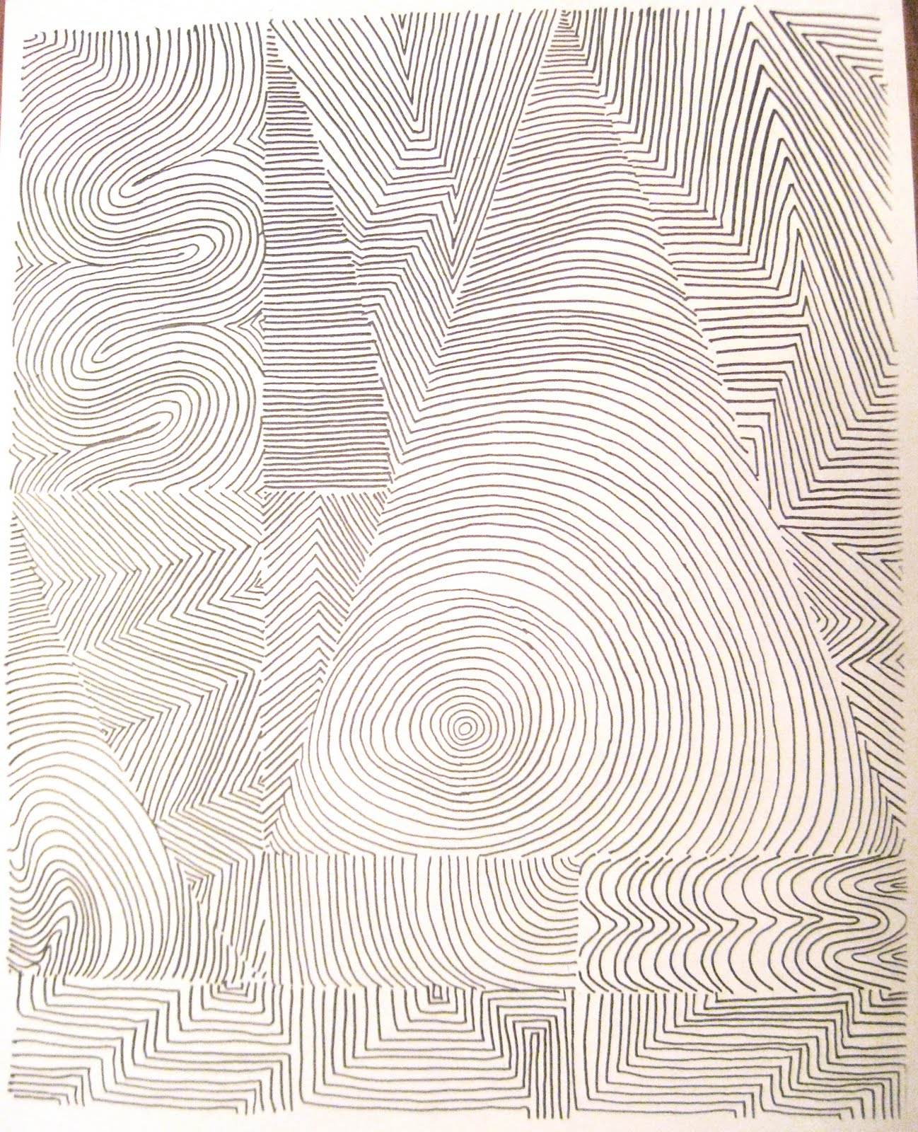 BHS Art Gallery: Graphic Design - Line Design