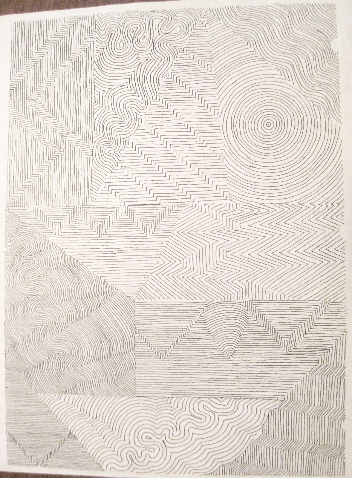 BHS Art Gallery: Graphic Design - Line Design