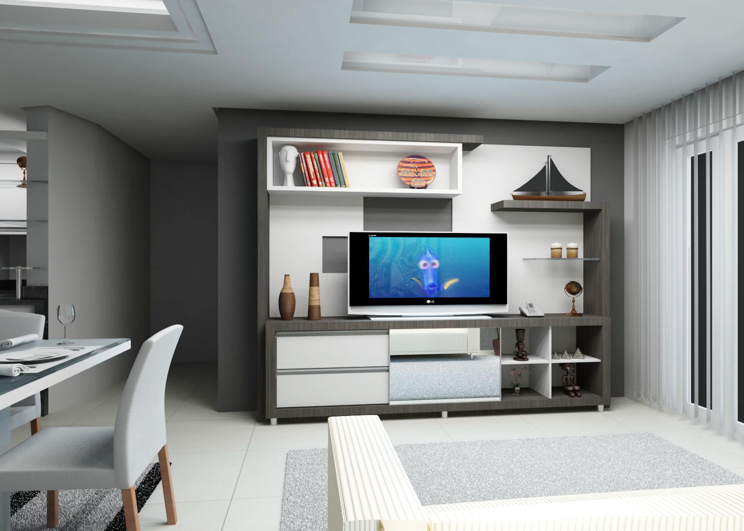 Móveis sob Medida e Decorações: Sala