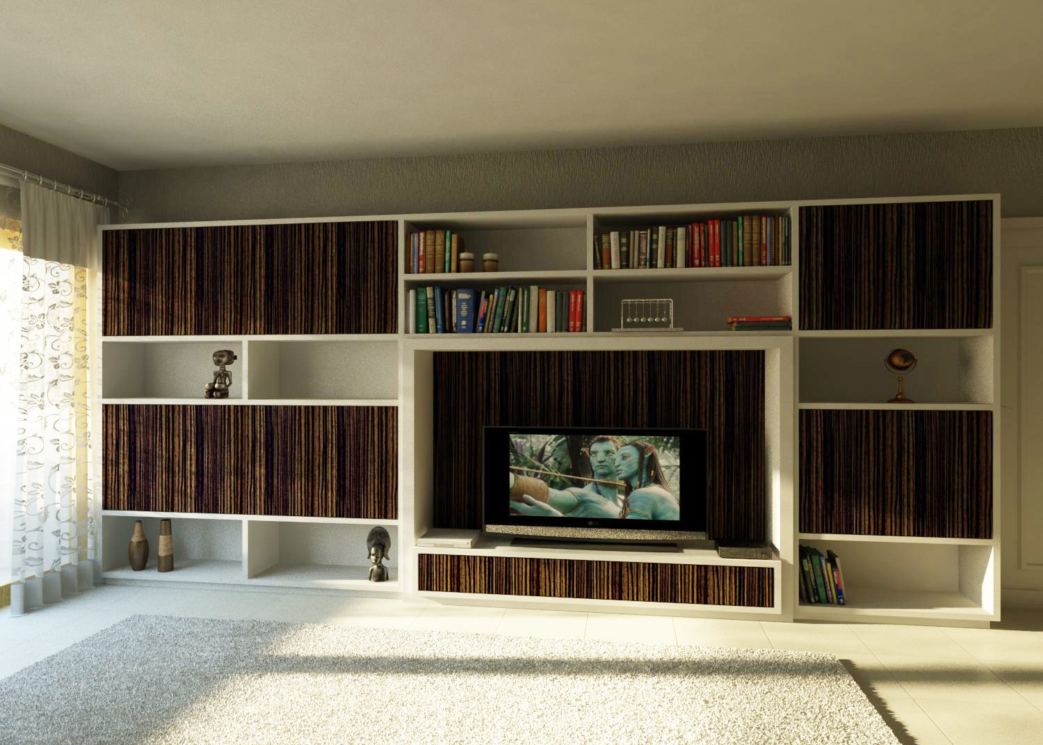 Móveis sob Medida e Decorações: Sala