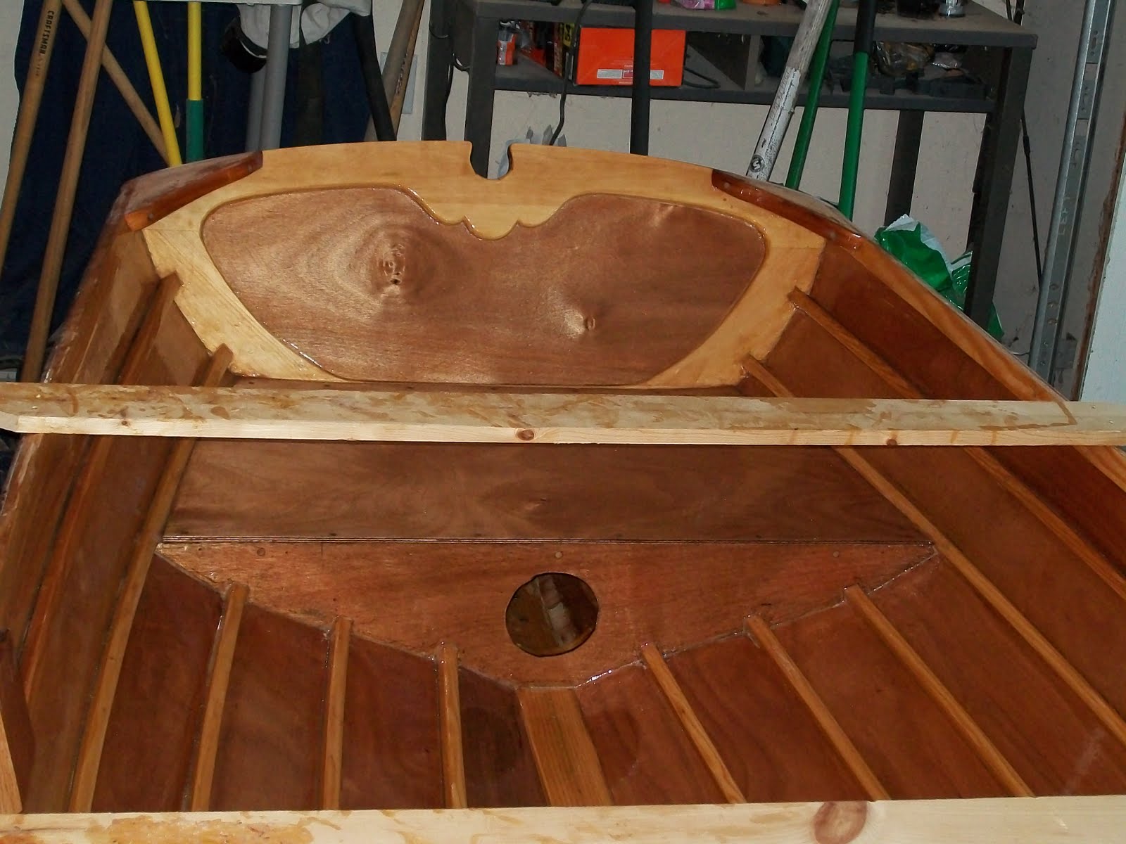 Building the Penobscot 14 Sailboat: More photos showing interior build ...