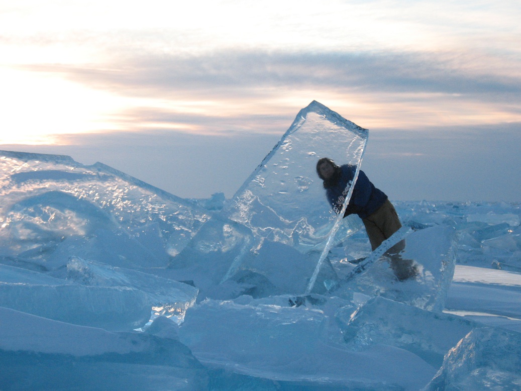 FERRY CABIN NEWS: JANUARY ICE SCENES
