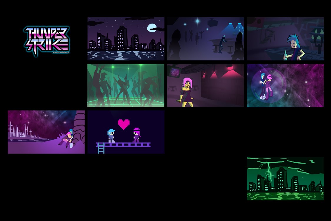 THUNDERSTRIKE ***: Color Script
