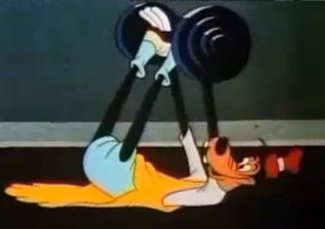 Peter NAGY ANIMotion: Goofy Gymnastics / Súlyemelés Goofy-val