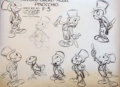 Living Lines Library: Pinocchio (1940) - Model Sheets & Production Drawings