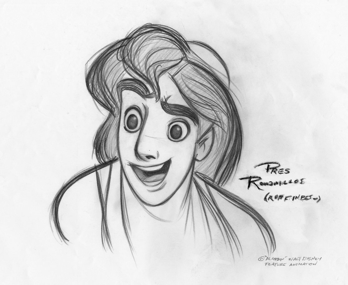 Living Lines Library: Aladdin (1992) - Character Design: Concepts ...