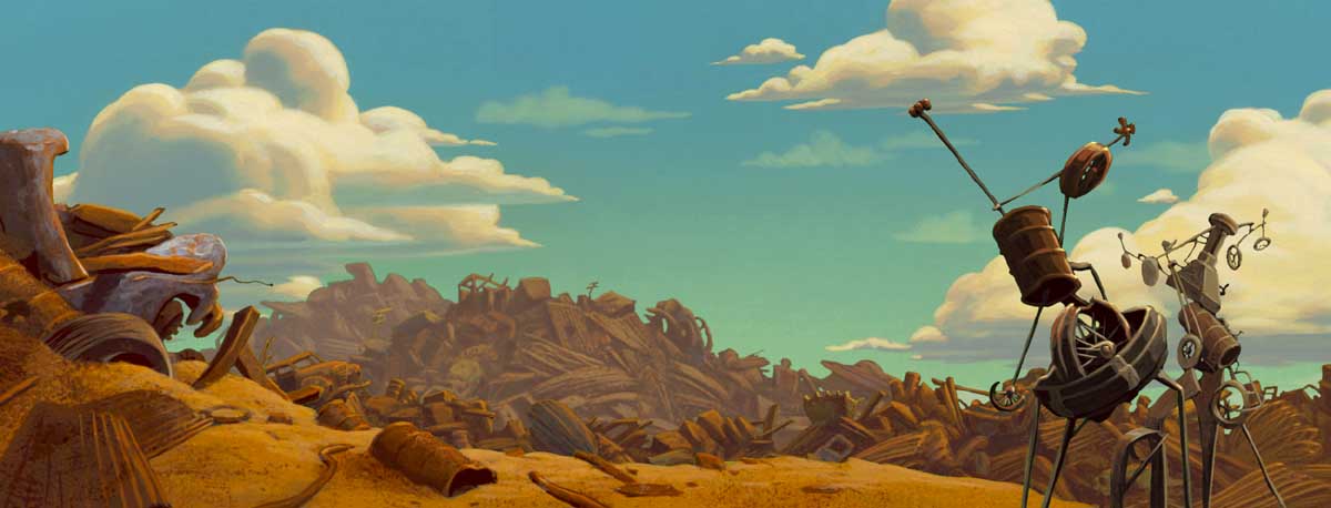 Living Lines Library: The Iron Giant - Background Layouts & Final ...