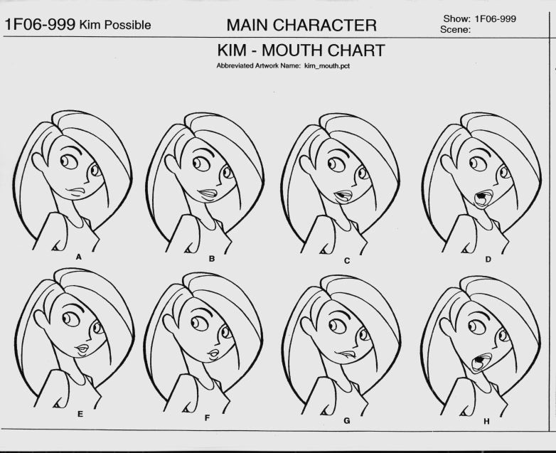 Living Lines Library: Kim Possible (TV Series 2002-2007) - Main ...