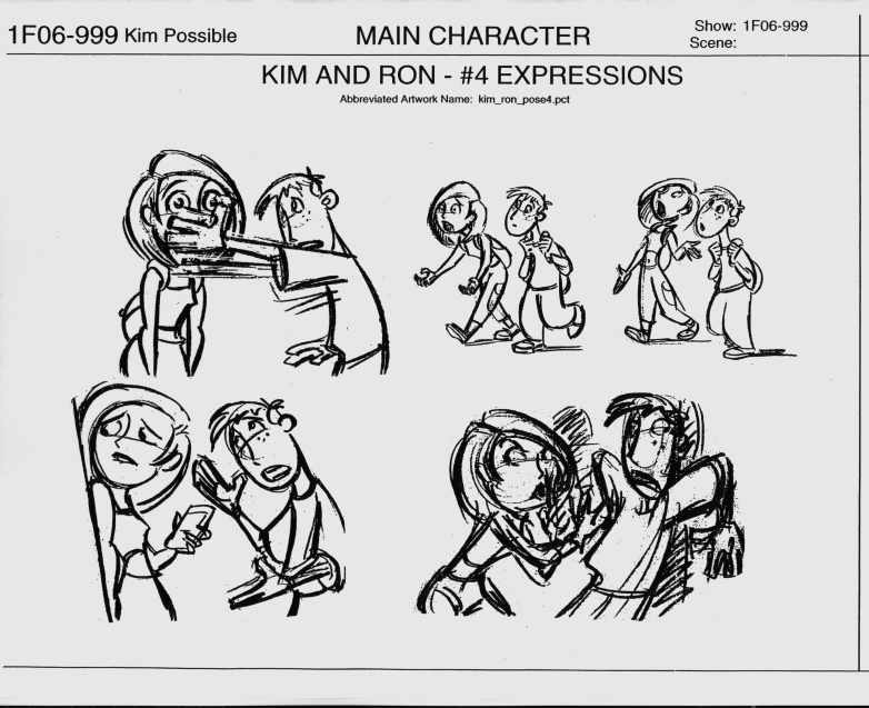 Living Lines Library: Kim Possible (TV Series 2002-2007) - Main ...