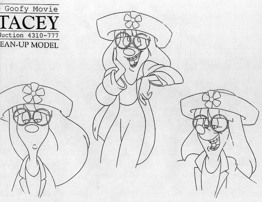 Living Lines Library: A Goofy Movie (1995) - Model Sheets