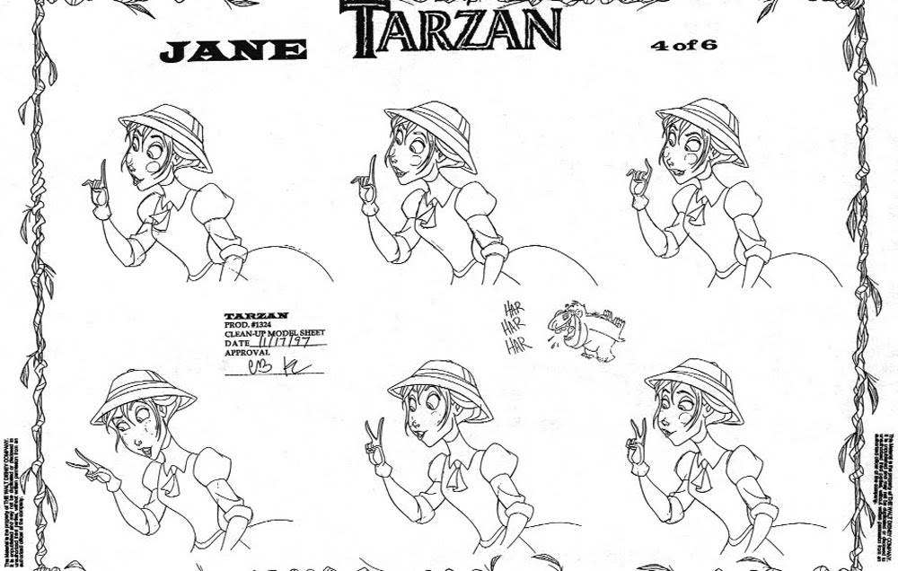 Living Lines Library: Tarzan (1999) - Jane