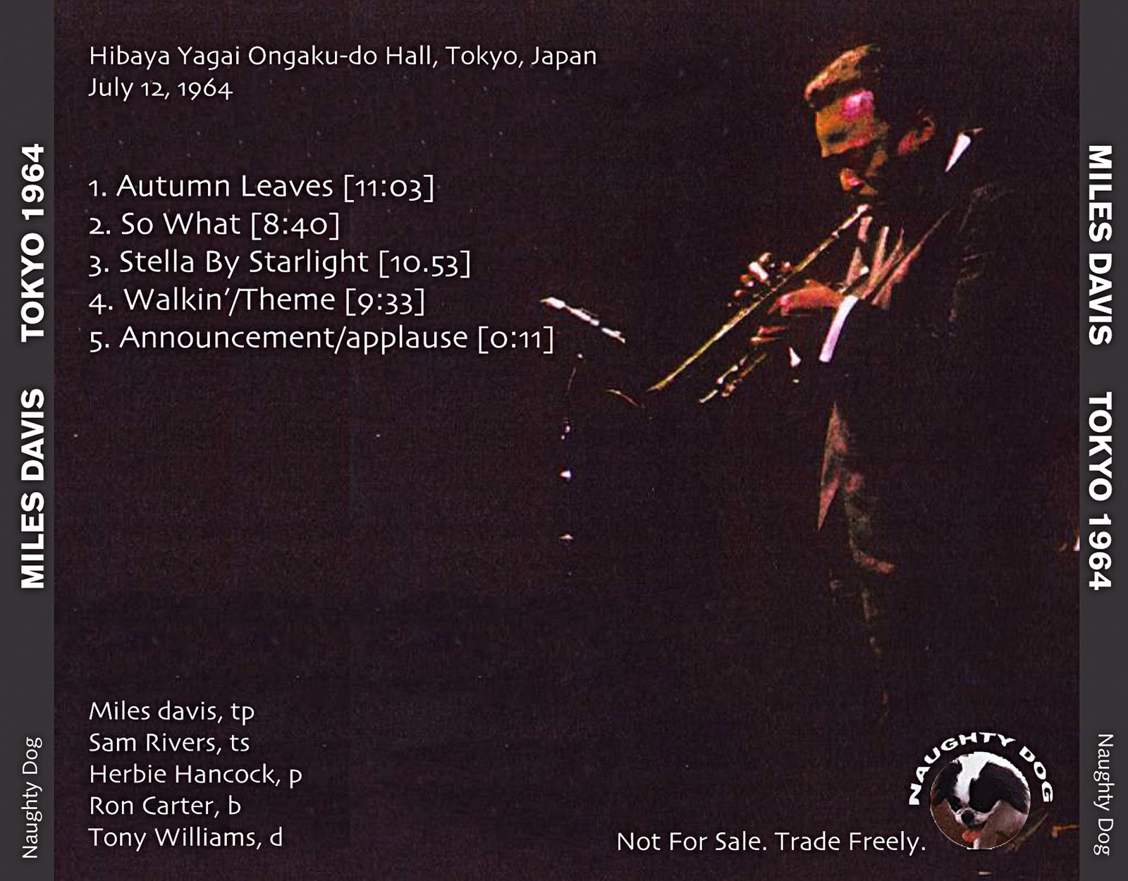JAZZ Recordings: MILES DAVIS: Miles Davis & Sam Rivers, Live in Japan ...