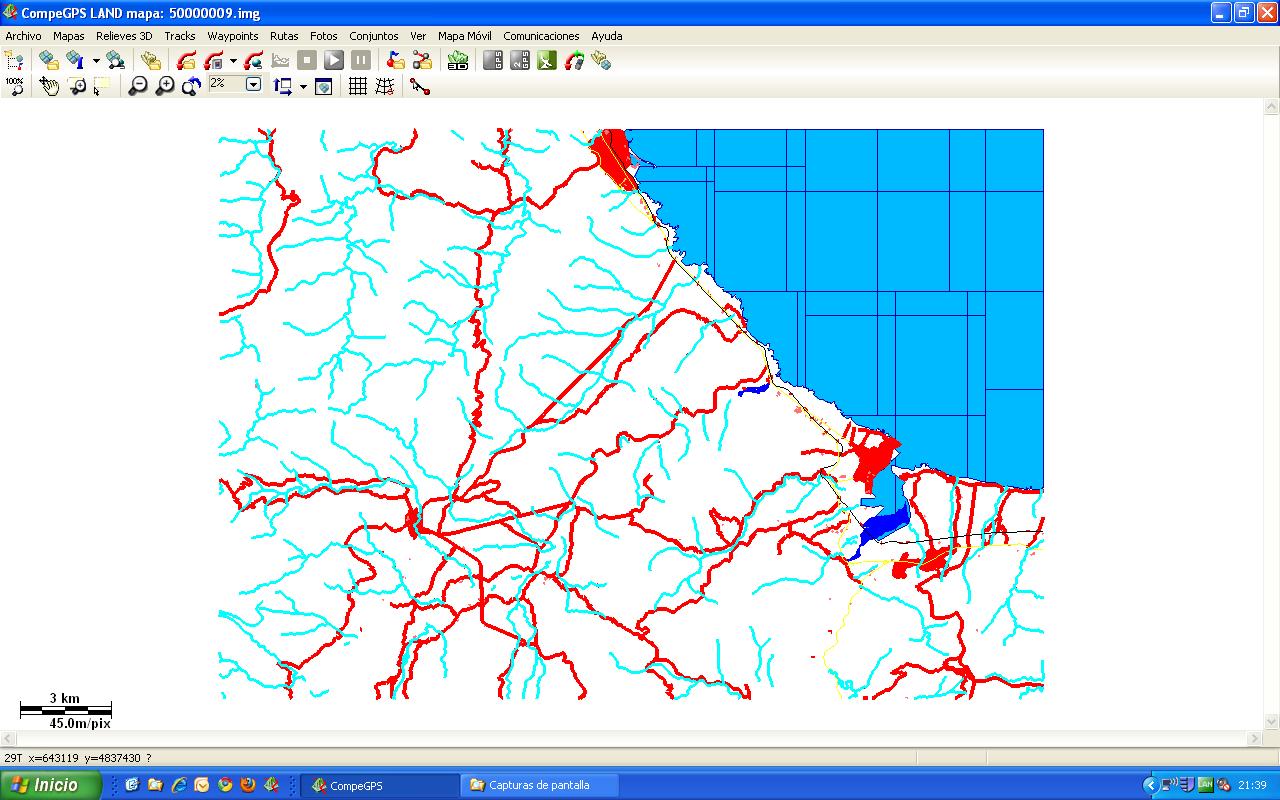 BikerTravesía: Mapas TopoHispania en CompeGPS