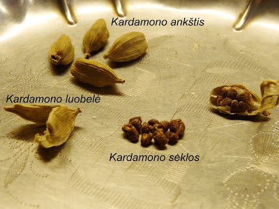 Virtuvė su indišku prieskoniu: Šis bei tas apie kardamoną