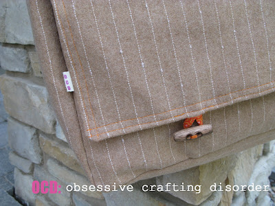 ocd: obsessive crafting disorder: Bag Lady Week- Monday Messenger