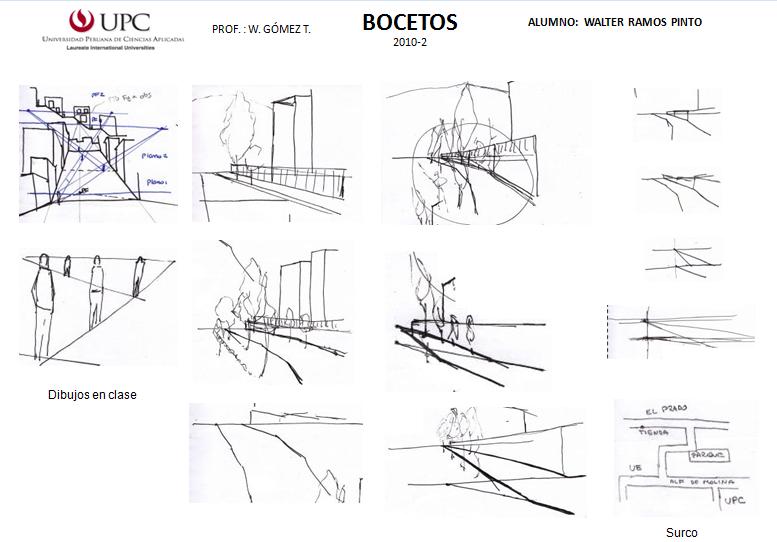 bocetos-upc: WALTER RAMOS PINTO