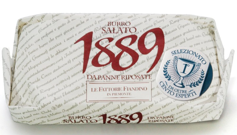 Fattorie Fiandino kinara, burro 1889 da panne riposate: Burro 1889, ne ...