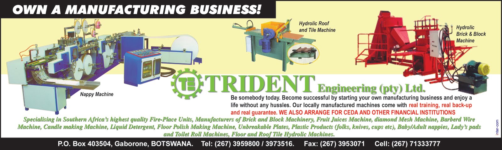 Trident Engineering Botswana
