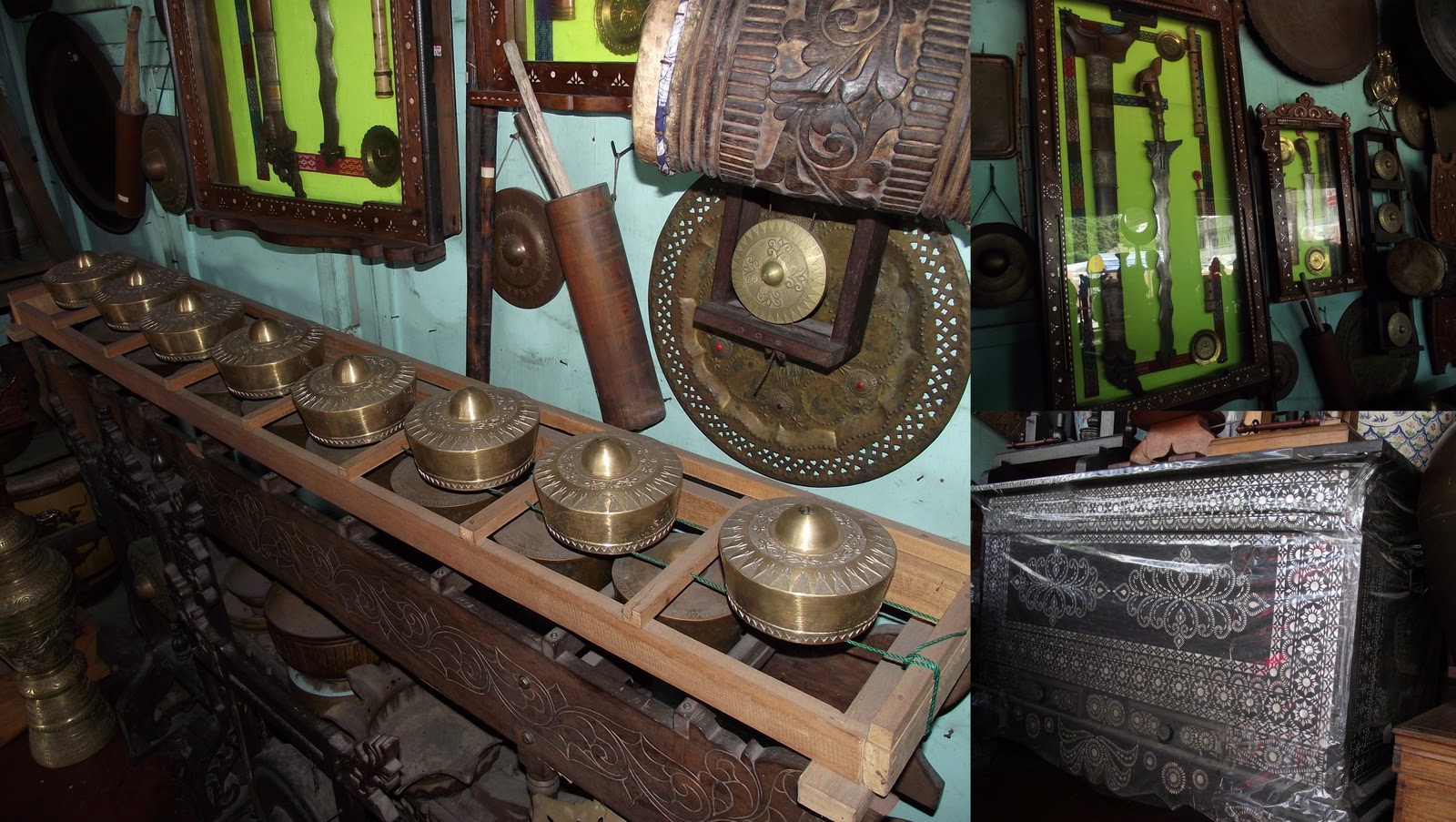 LaRuY LaRuY SiNtA: bRaSSwArEs . . . a cEnTurY oLd aRtWoRkS iN cOtAbAtO cITY