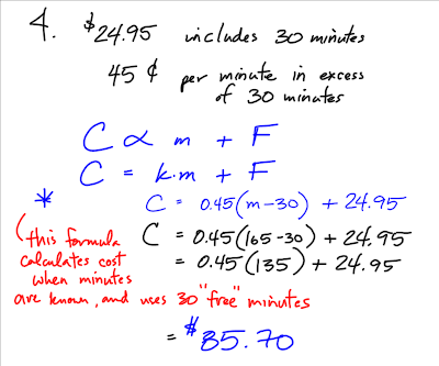 Grade 12 Consumer Math Block 1: Partial Variation Examples