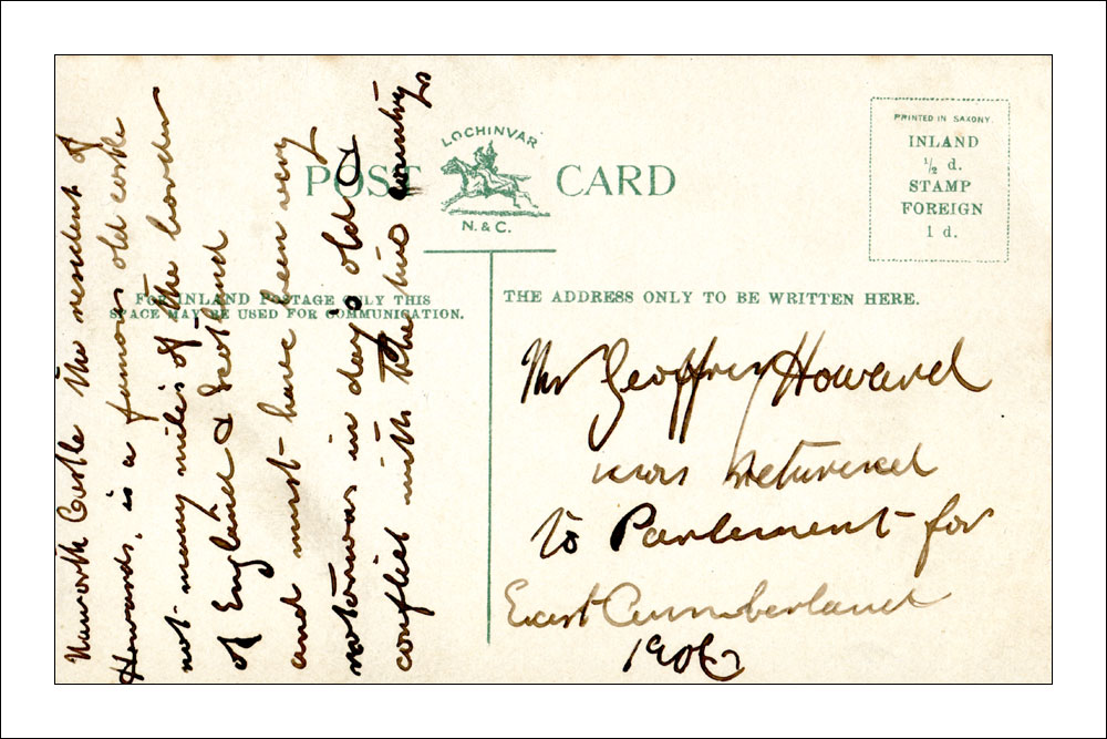 News From Nowhere: Postcard Of The Week : Naworth Castle