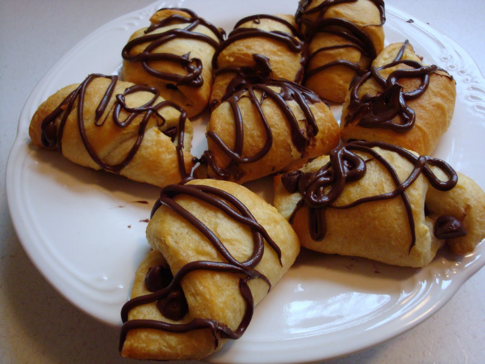 Serenity Now: Easy Chocolate Croissants