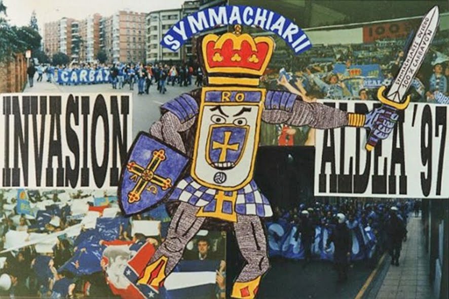 Fotomontajes Ultras: Symmachiarii (Real Oviedo)