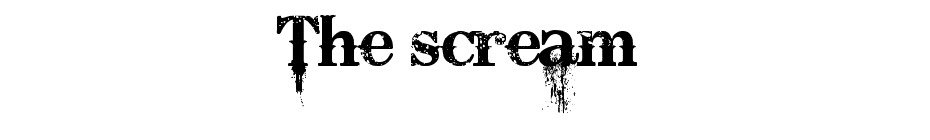 The scream